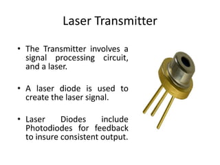 Laser communications ppt | PPTX