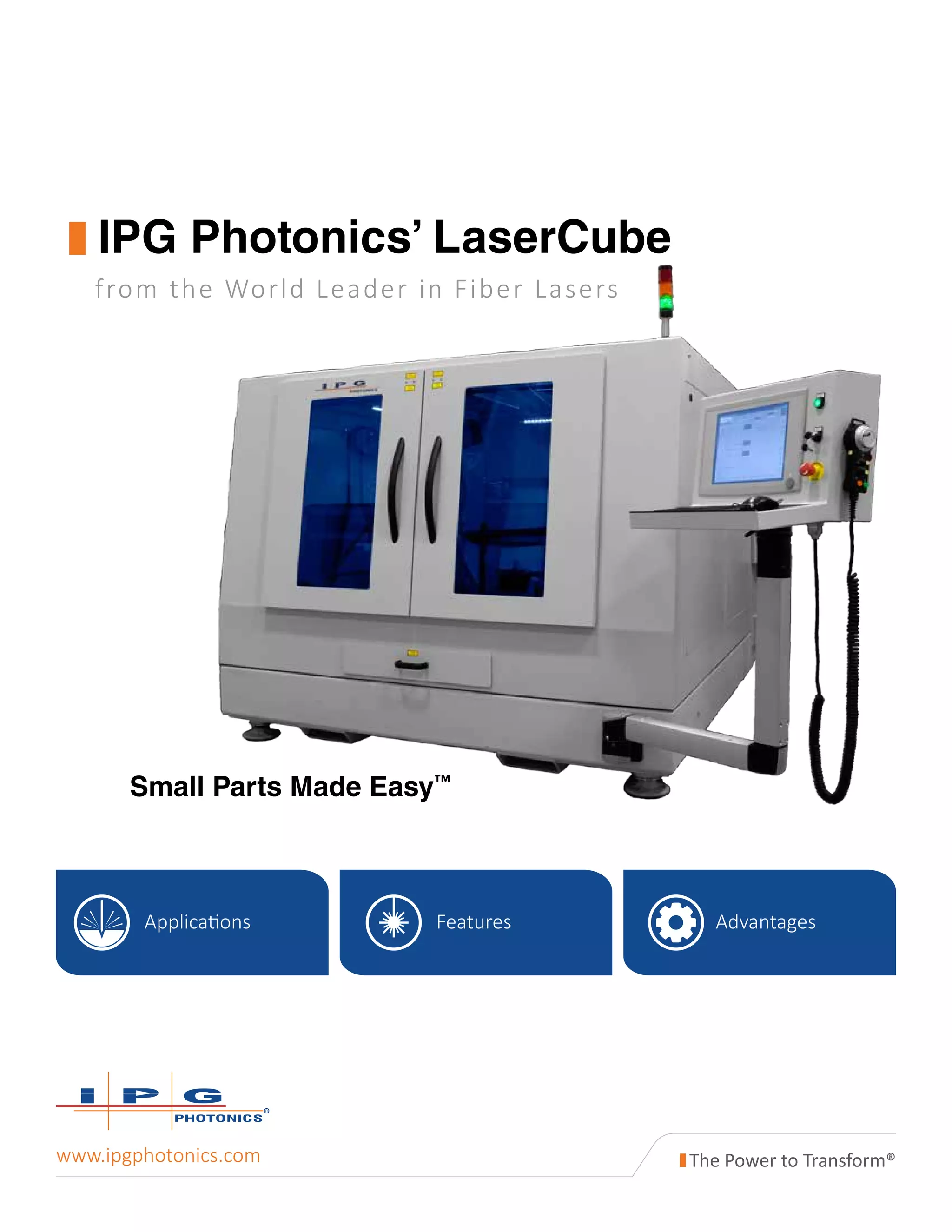IPG Photonics’ LaserCube | PDF