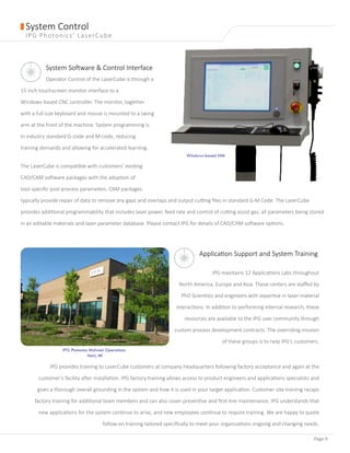IPG Photonics’ LaserCube | PDF