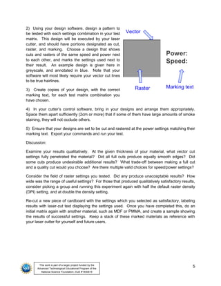 Materials for Laser Cutter Machines | PDF