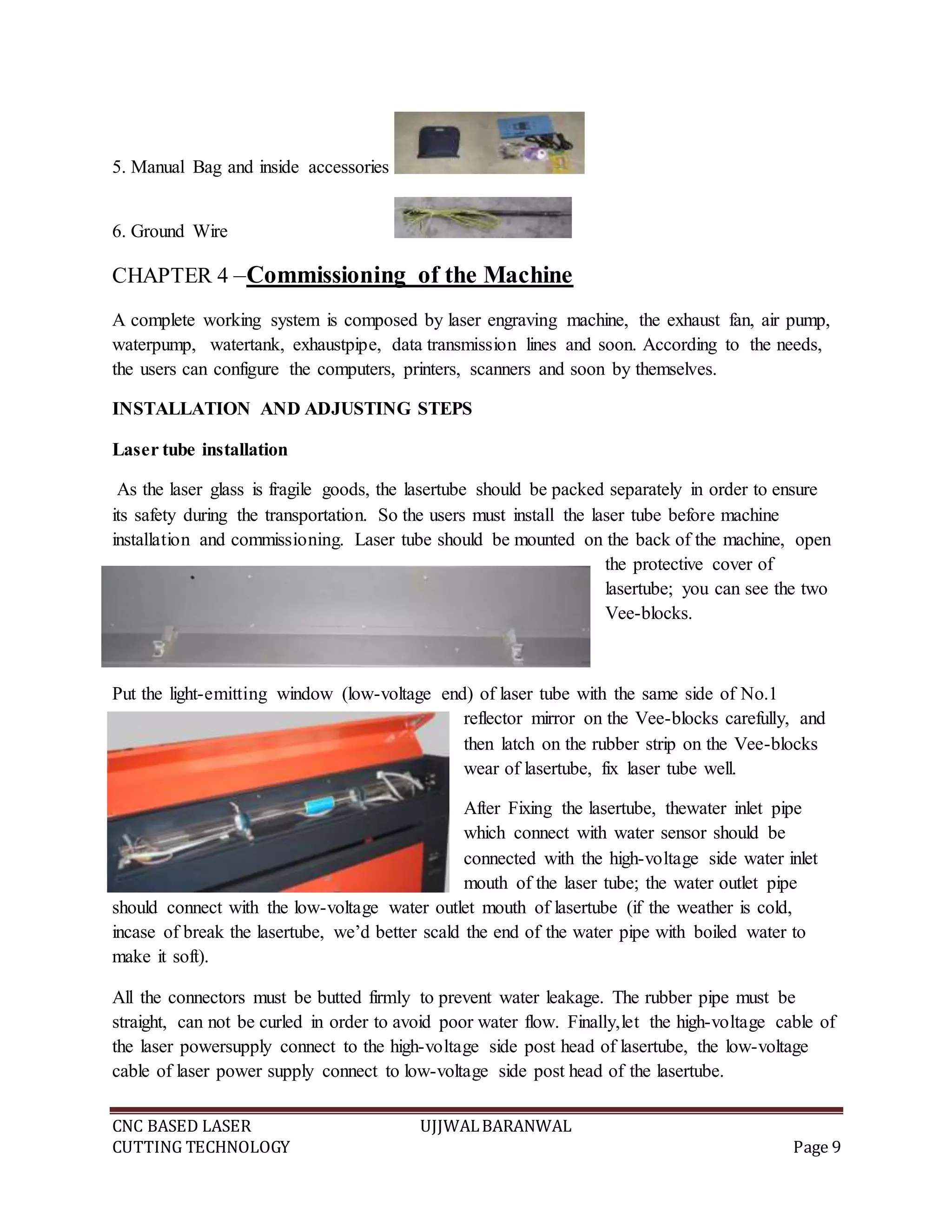 Laser cutter report | DOCX