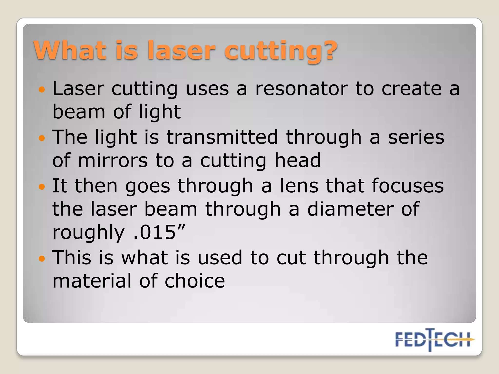 All About Laser Cutting | PPTX