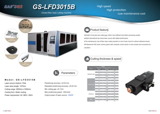 Laser cutting machine catalogue 1.1 | PDF