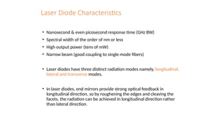 Detailed presentation of Laser Diode.pptx