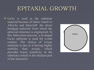 LASER diode fabrication @ SSPL,DRDO | PPT