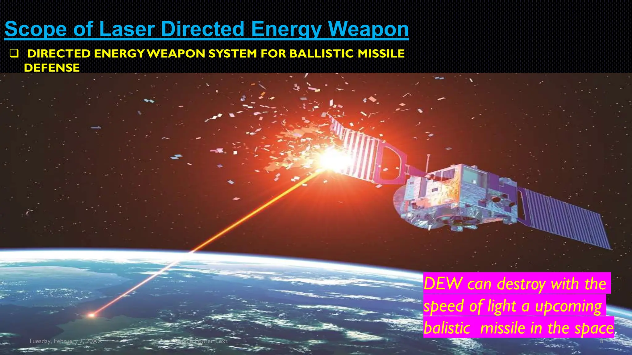LASER ENERGY WEAPON PPT FOR SEMINAR PRESENTATION | PDF