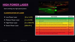 LASER ENERGY WEAPON PPT FOR SEMINAR PRESENTATION | PDF