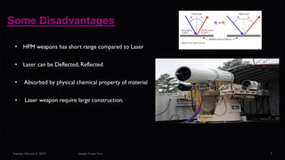 LASER ENERGY WEAPON PPT FOR SEMINAR PRESENTATION | PDF