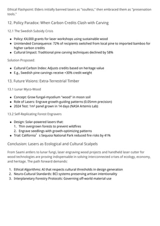 Laser Engraving Wood Projects Synergizing Sustainable Manufacturing ...