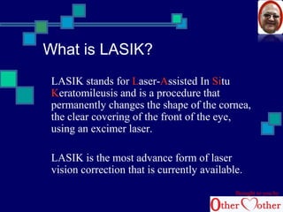 Laser eye surgery technology lasik | PPT