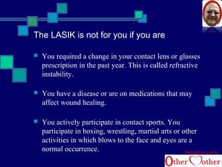 Laser eye surgery technology lasik | PPT