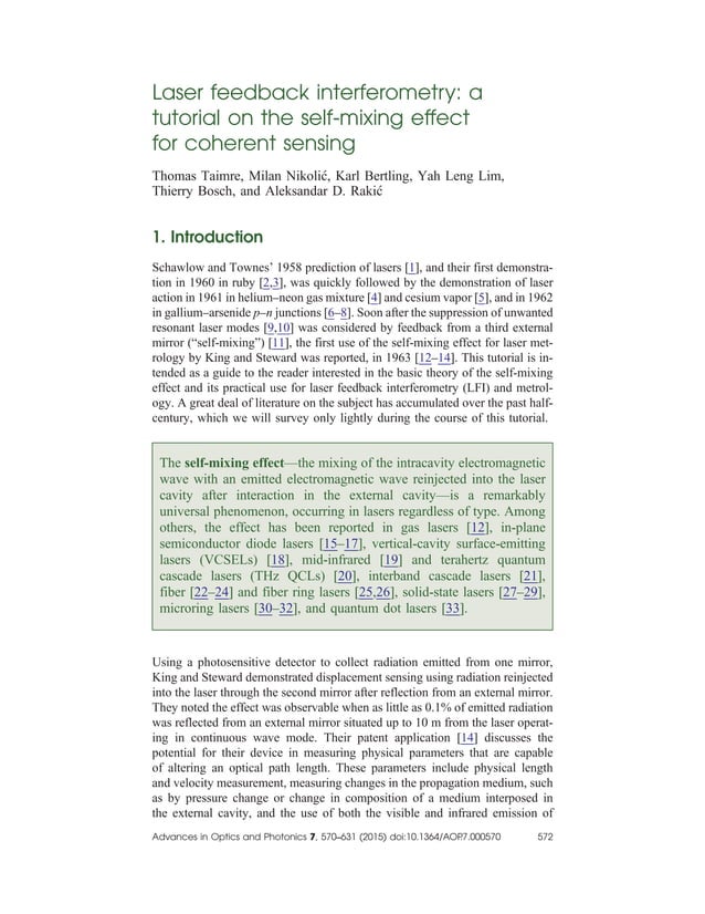 Laser feedback interferometry.pdf
