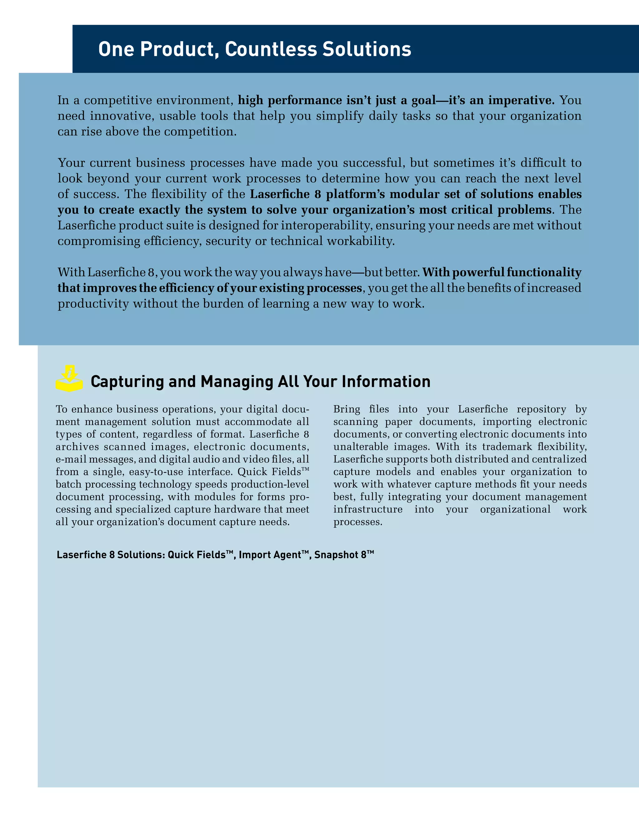 Laserfiche document management solutions | PDF