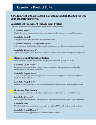 Laserfiche document management solutions | PDF
