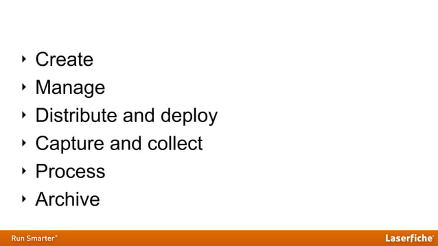 Laserfiche forms webinar | PPT