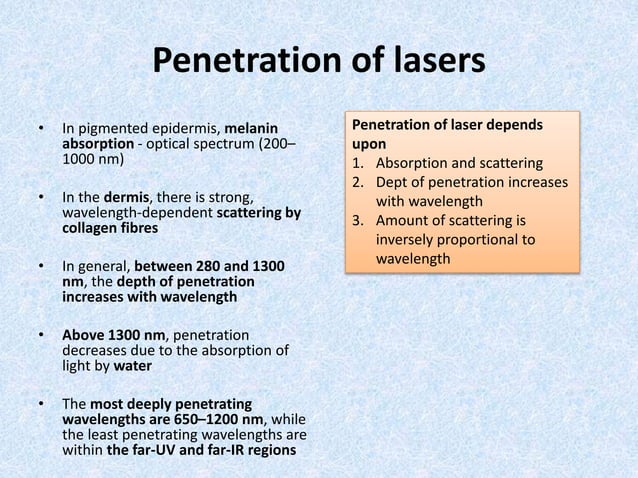 BASICS OF LASER AND IT'S USE IN DERMATOLOGY | PPTX