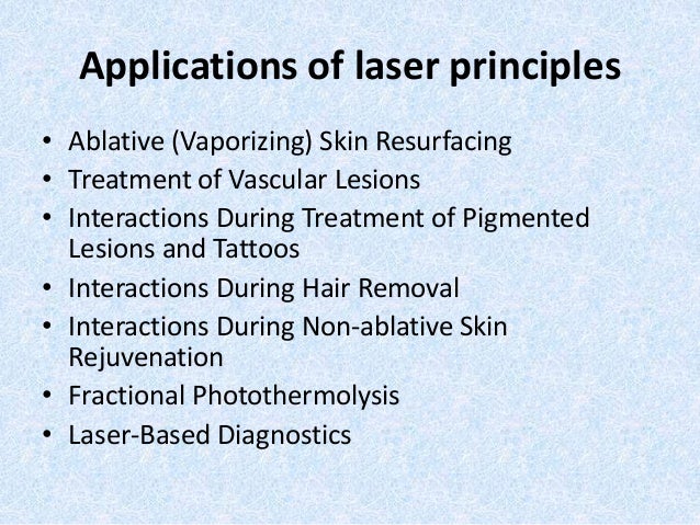 BASICS OF LASER AND IT'S USE IN DERMATOLOGY