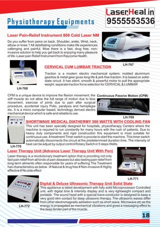 Body Care Machines and Laser Hair Removal Equipment By Laser Heal | PDF