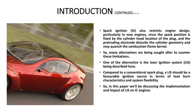 Laser Ignition System | PPTX | Physics | Science