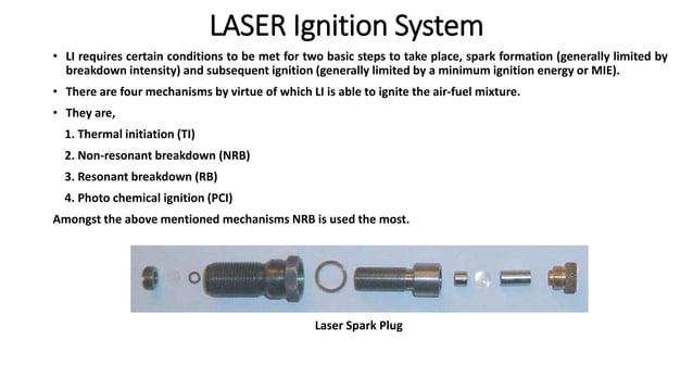 Laser Ignition System | PPTX | Physics | Science