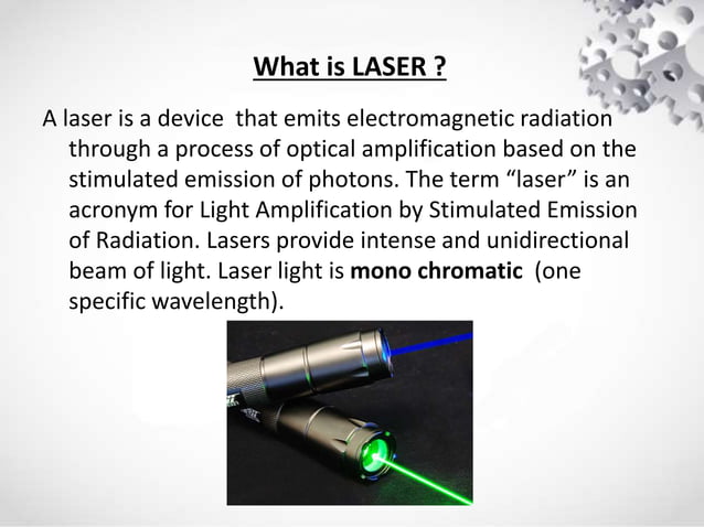 Laser ignition system | PPTX