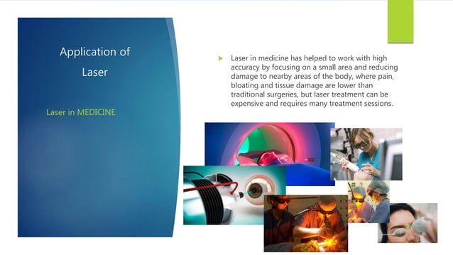 Laser in medicine.pptx | Chemistry | Science