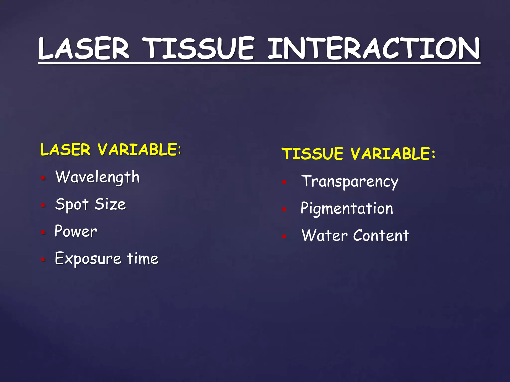 Laser in ophthalmology | PPTX