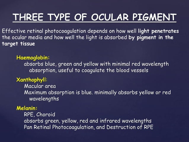 Laser in ophthalmology | PPTX | Eye and Vision Conditions | Diseases ...