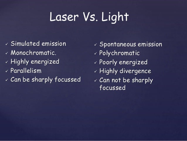 Laser in ophthalmology