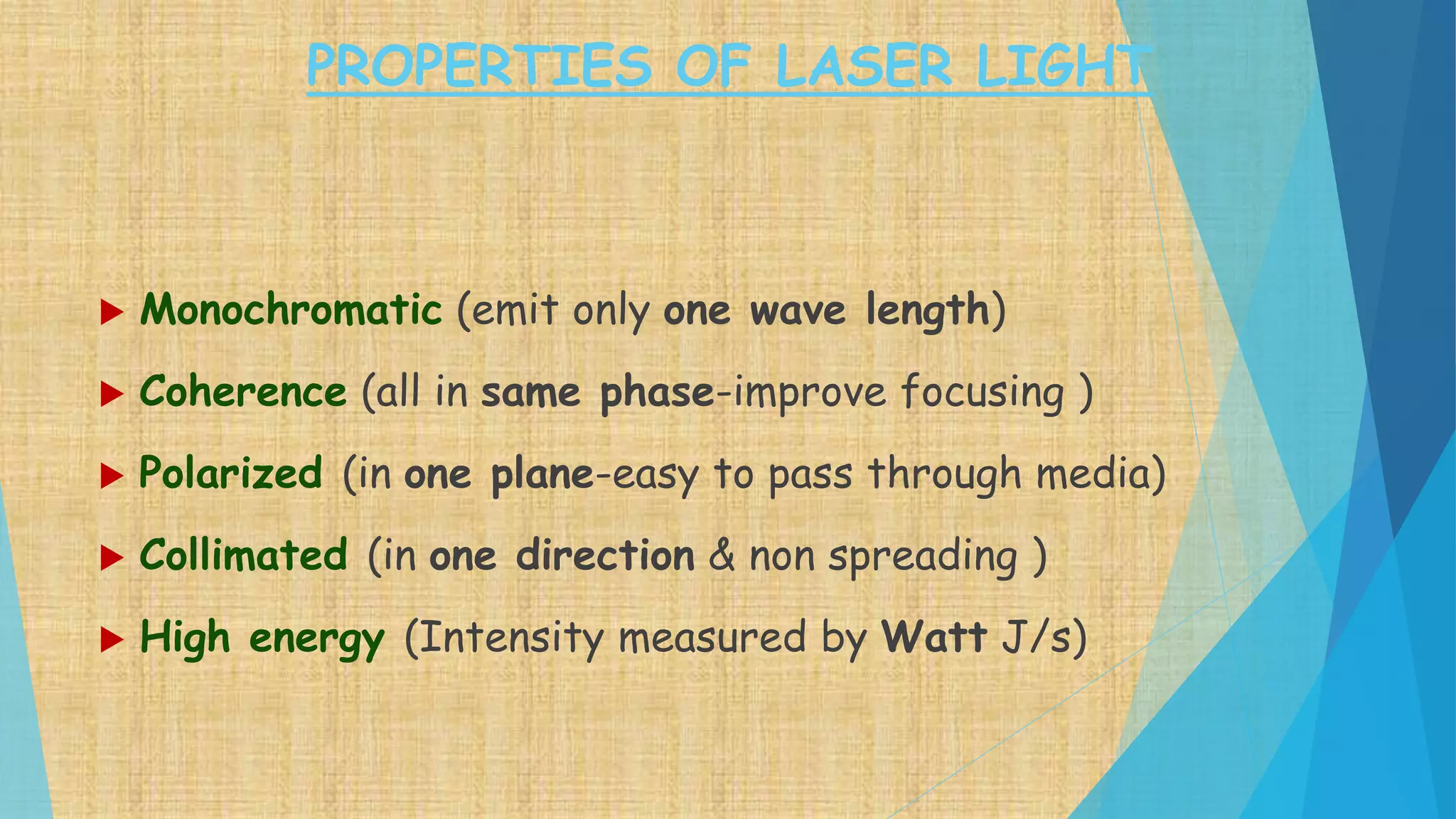 Lasers in ophthalmology | PPTX