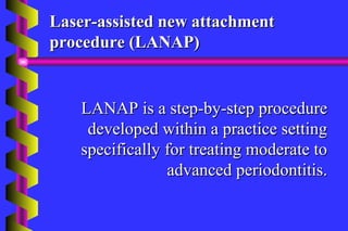 Laser in periodontology | PPT