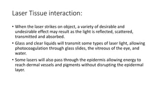 Laser in plastic surgery | PPTX