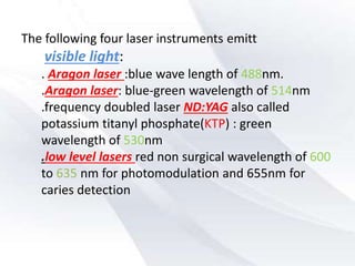 Laser in prosthodontics | PPTX