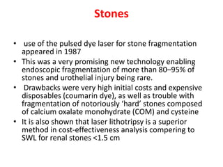 Laser in urology | PPTX