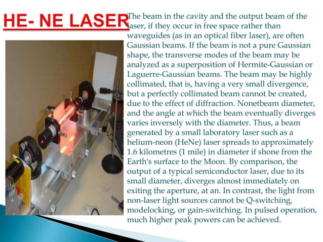 Laser & Its Application | PPTX
