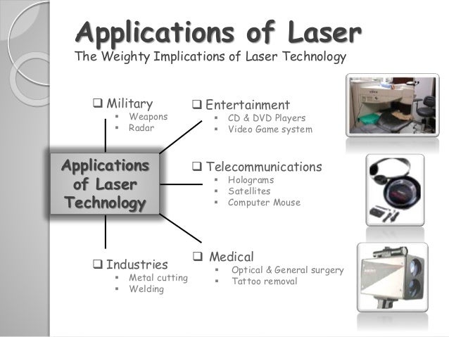 Laser & it's applications