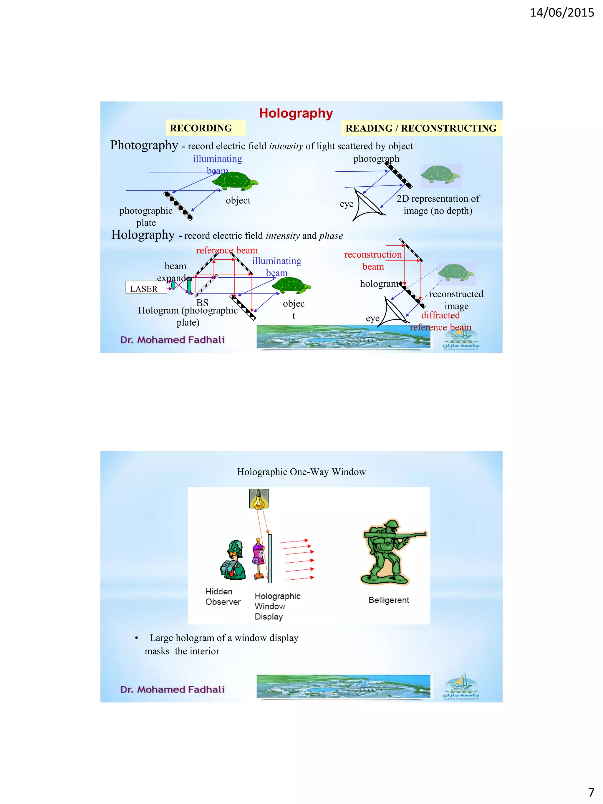 Laser lecture 10, applications | PDF | Physics | Science