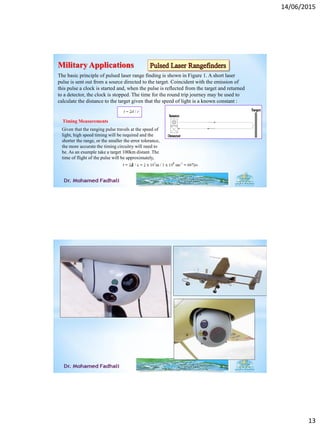 Laser lecture 10, applications | PDF