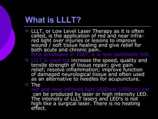 Laser & Light Therapy | PPT