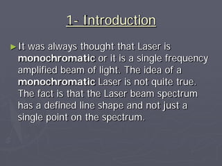 Laser linewidth measurement | PDF