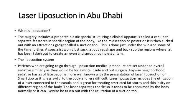 Laser Liposuction in Abu Dhabi.pptx