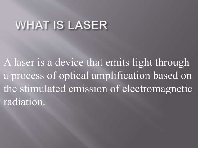 Laser micromachining | PPTX