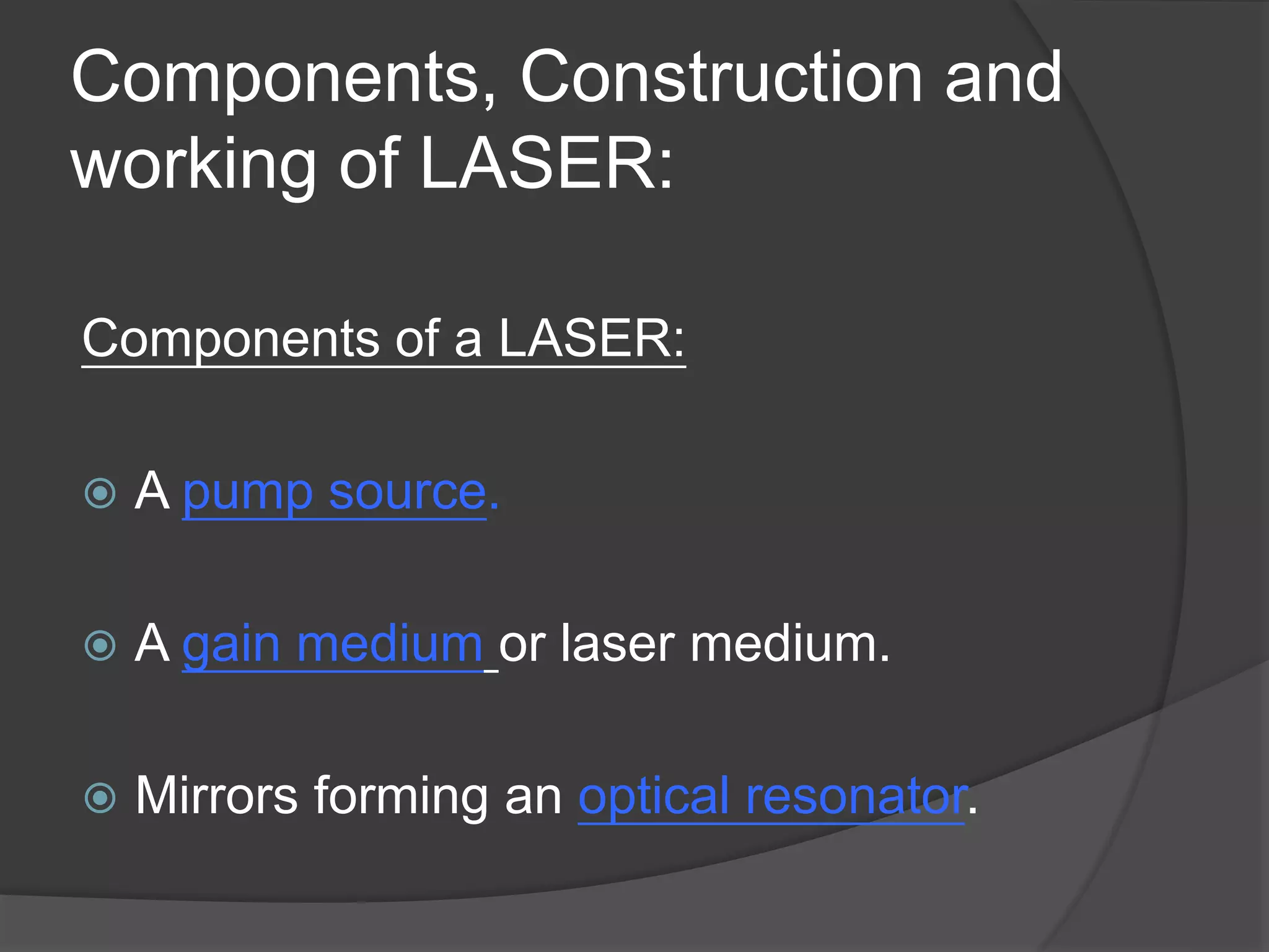 Laser ppt. | PPTX