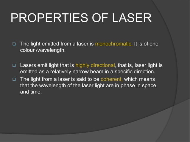 Laser ppt. | PPTX
