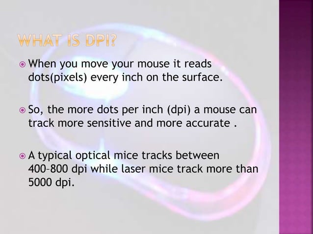Laser vs Optical Mice | PPTX
