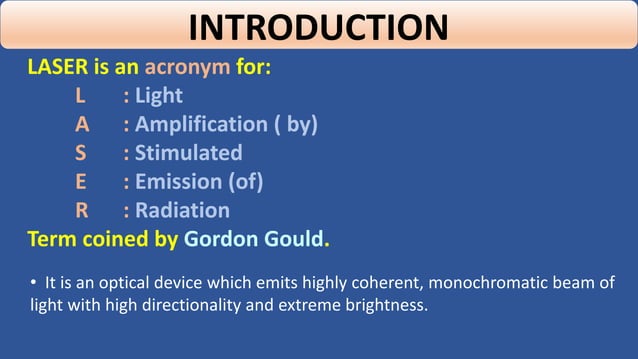 Laser NAP.ppt, Discover many different types of lasers, how they work ...