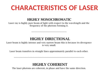 lASER and optic fibre communication .pptx