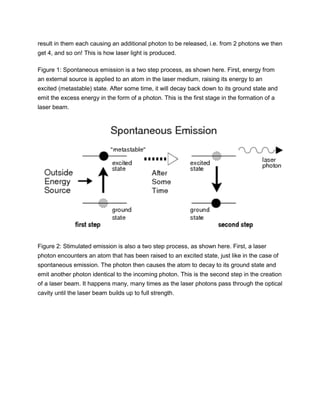 Laser notes pdf | PDF