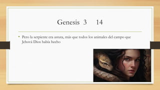 La serpiente según la biblia. Orígenes antiguos | PPTX