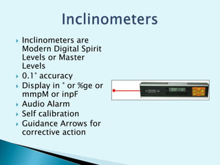 CONSTRUCTION LASER TOOLS FOR SITE AUTOMATION | PPSX | Technology ...